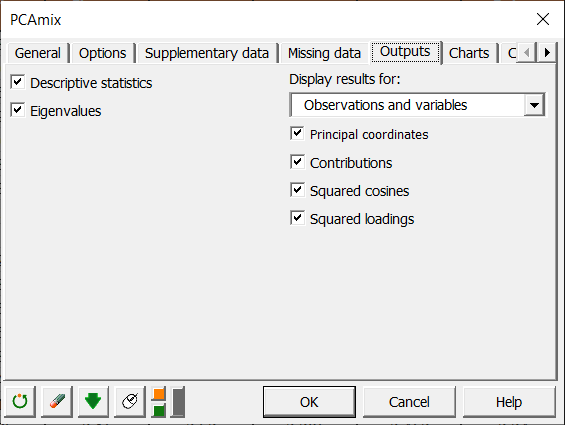 Factorial analysis of mixed data (PCAmix) in Excel | Addinsoft Factorial analysis of mixed data (PCAmix) in Excel | Addinsoft